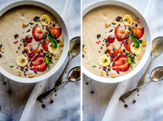 Do food photo editing using lightroom and photoshop by Amalgeeth | Fiverr