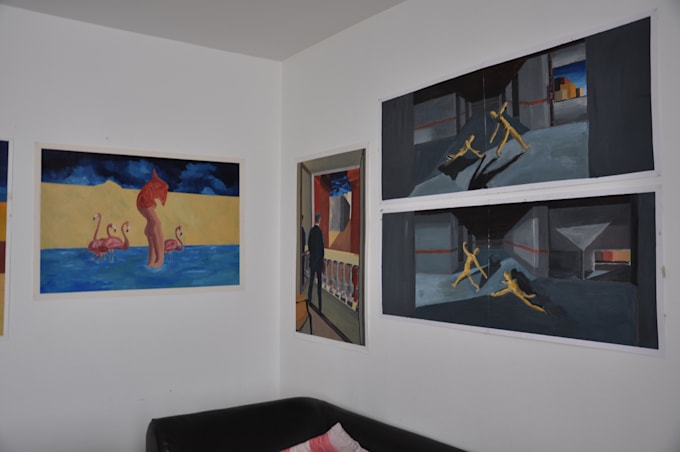 Do a non digital art painting by Nealddd | Fiverr