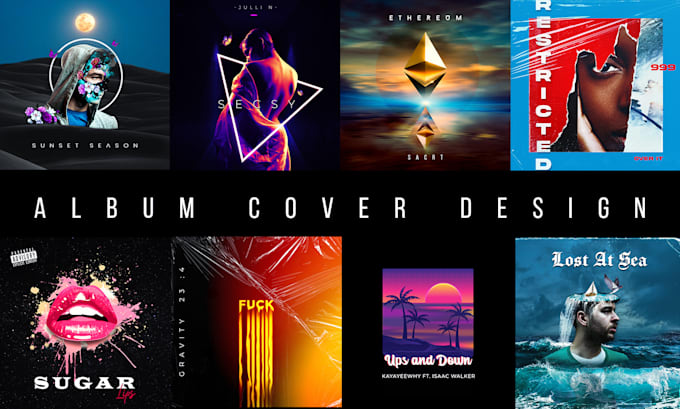 Design unique album cover art for you by Laraib_graphicz | Fiverr