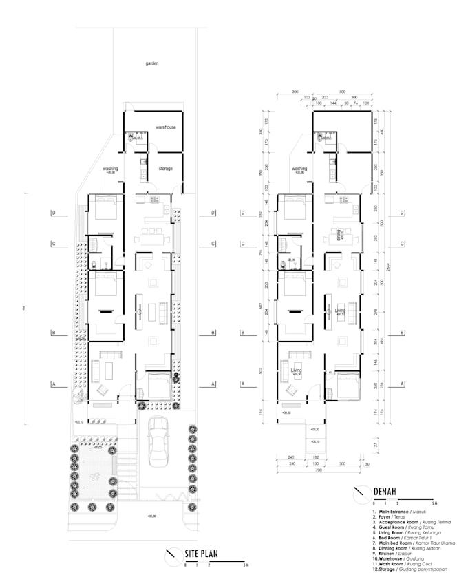 Make architectural 2d floor plan drawing and visualization by Zainzoose ...