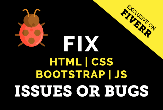 Fix html, css, bootstrap, react issues by Hamad__ | Fiverr Fix html, css, bootstrap, react issues by Hamad__ | Fiverr