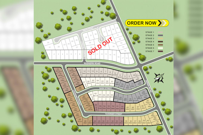 Create rendering of subdivision design, plat map or any landscape ...