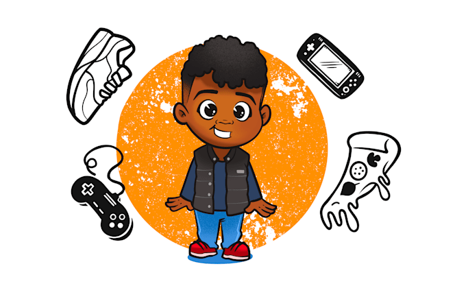 Illustrate custom clip art and stickers by Weedstation | Fiverr