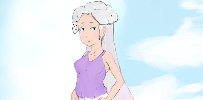 Draw a fully colored and shaded character by Ohheywow | Fiverr