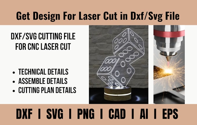 Create dxf svg cutting file for silhouette and cricut by Aarifbillah ...