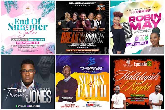 Design a unique social media flyer, fb or ig flyer by Prolexdesigns ...