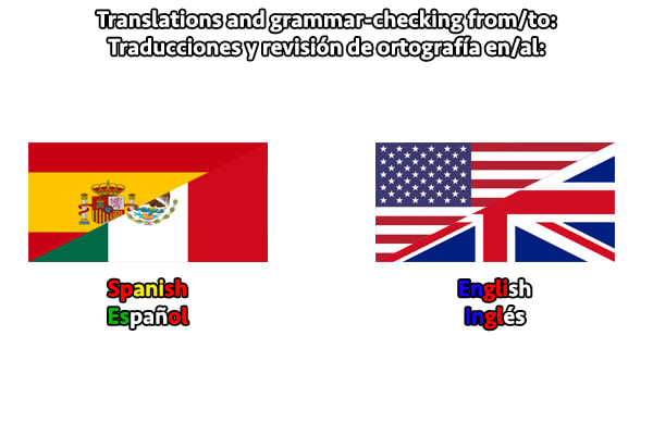 Translate both english and spanish and check grammar by Joseluispo94 ...