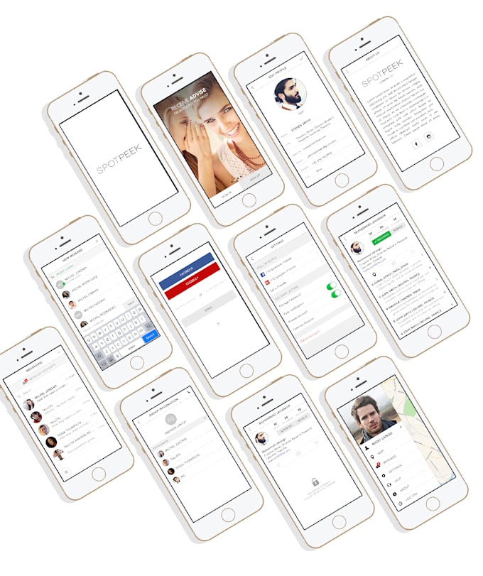 Create mobile app ui and website ui design by Creativeaddicts | Fiverr