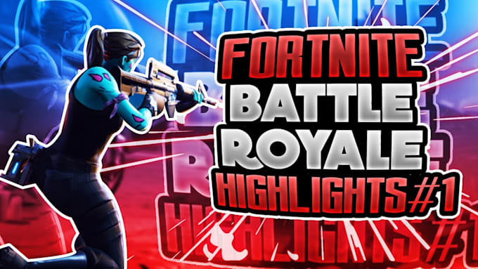 Design a professional fortnite thumbnail by Dezdesigns | Fiverr
