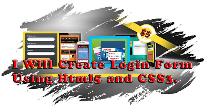 Create html form, web form, responsive design by Fizanisar | Fiverr
