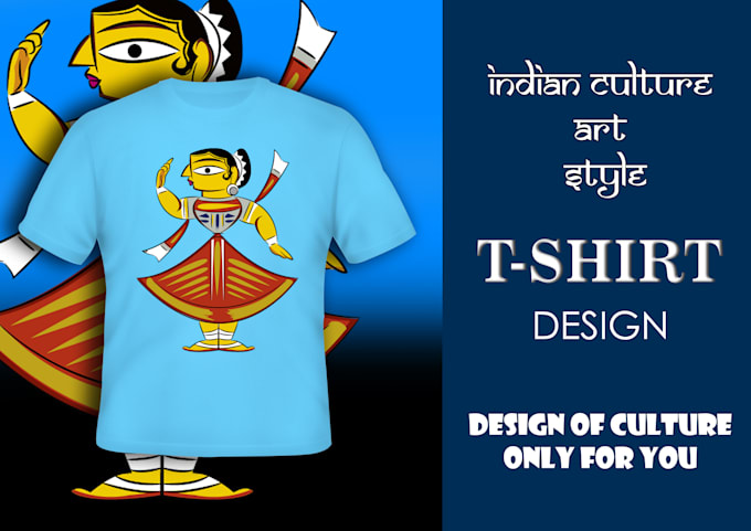 Do amazing indian culture art tshirt design for you by Royalrajdeep ...