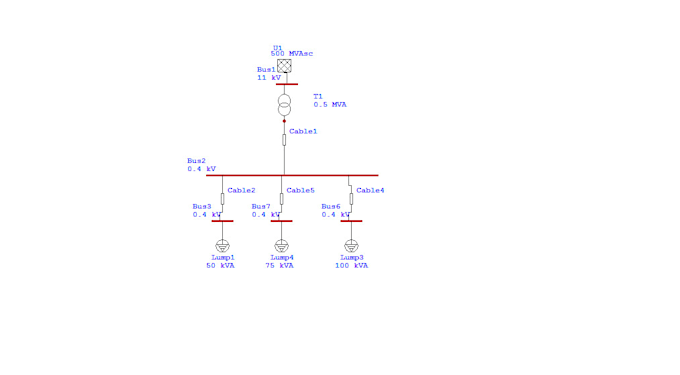 Do voltage drop and short circuit calculation by Mohamedanter672 | Fiverr