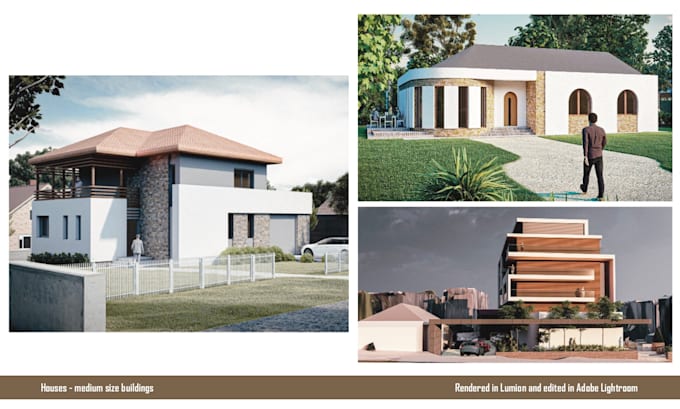 Model and render architectural context by Davidorbocea | Fiverr