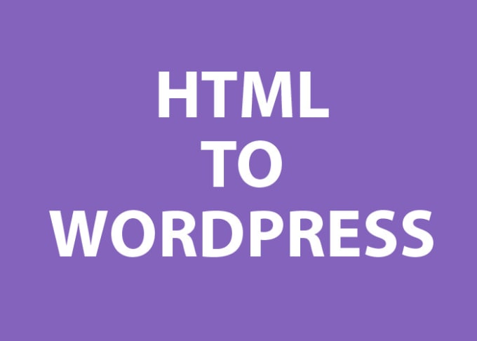 Convert html website to wordpress theme by Shinku94 | Fiverr Convert html website to wordpress theme by Shinku94 | Fiverr