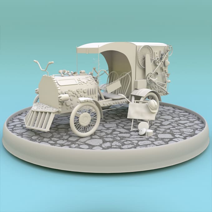 Design, edit, and create 3d hard surface models by Kylenin3d | Fiverr