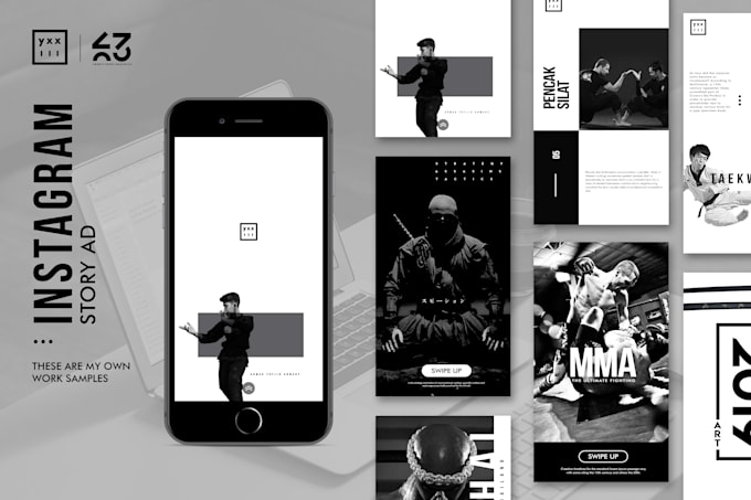 Design a stunning instagram story ads by Yxxiii | Fiverr