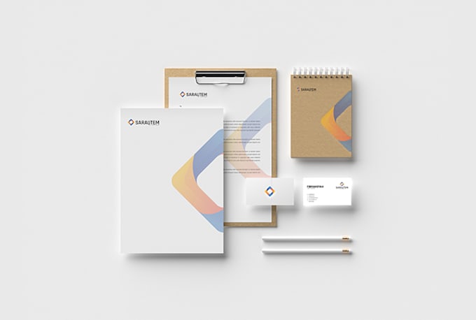 Create professional stationery design by Rarotistd | Fiverr