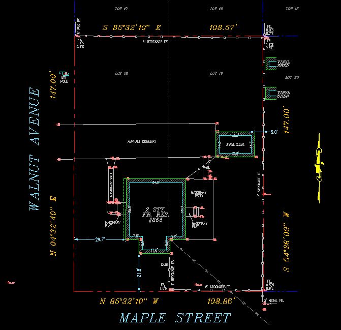 Do boundary survey and alta land survey drawings professionally by ...