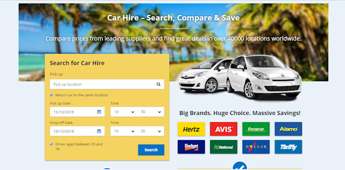 Design pro travel booking engine for flights,hotels,cars etc by ...