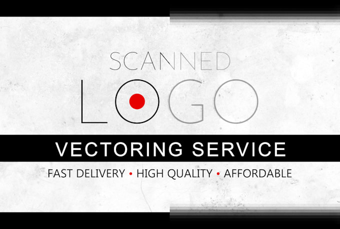 Your vector scanned logo by Cartoonice | Fiverr