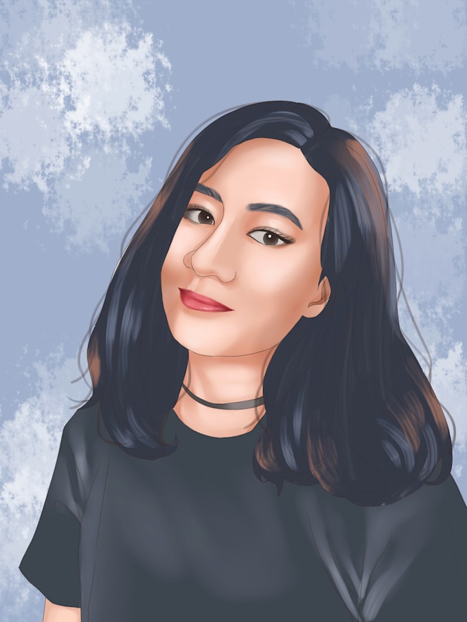 Paint your photo to portrait painting by Mariaysv | Fiverr
