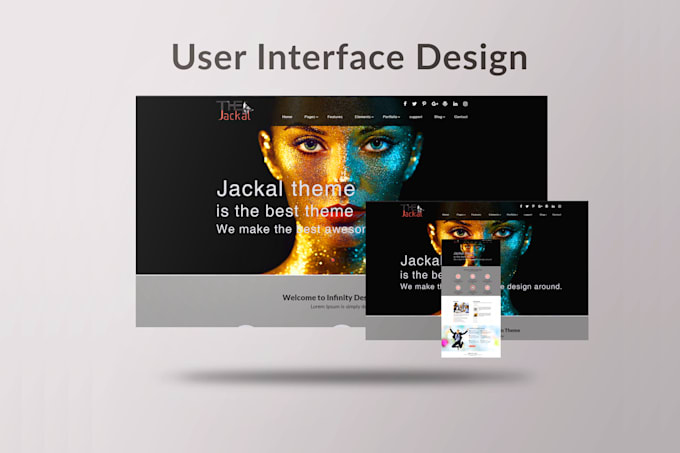 Create professional web ui design or app ui design by Artofnizam | Fiverr
