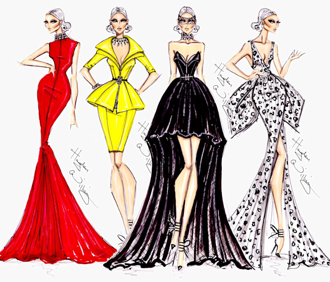 Creat your fashion assignment by Moulee962 | Fiverr