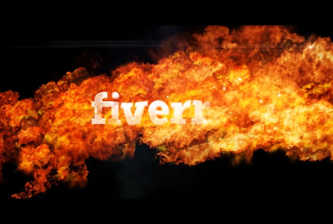 Create fire intro logo animation by Criro_ | Fiverr