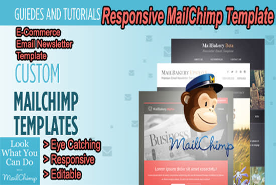 Design outstanding mailchimp email template by Youtuber2018 | Fiverr