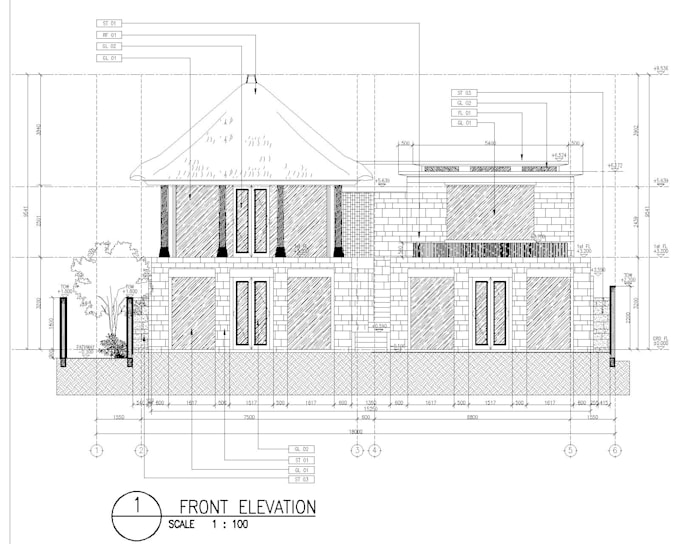 Produce 2d autocad drawings based on your sketches by Riccoananto | Fiverr