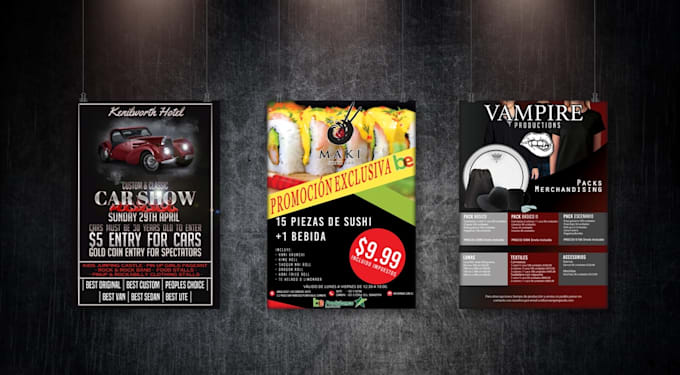 Design posters for your business, concert, tour or event by ...