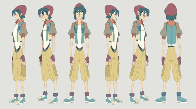 Create a character turn around by Radtasticalcore | Fiverr