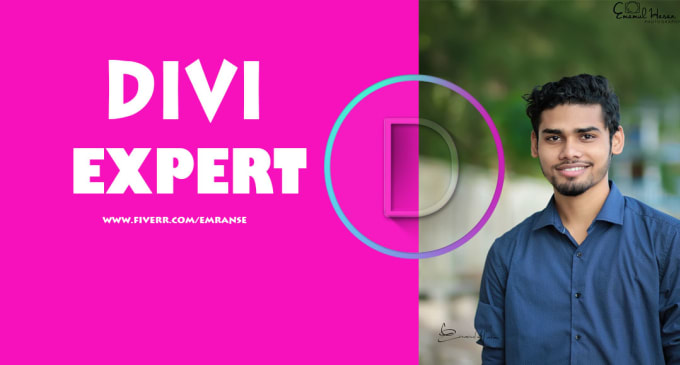 Customize,fix and modify divi theme by Emranse | Fiverr
