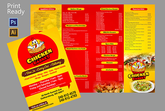 Design restaurant and food menu, price list by Printart987 | Fiverr