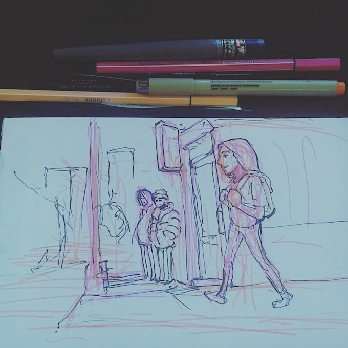 Draw your rpg character for you by Greatgrendelart | Fiverr