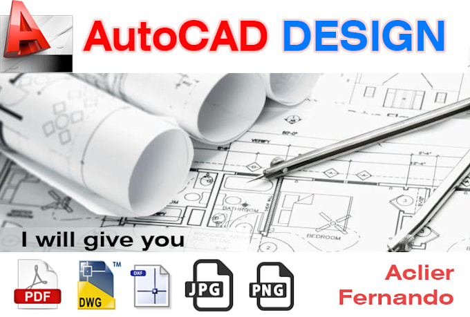 Create autocad drawings for you by Aclier | Fiverr