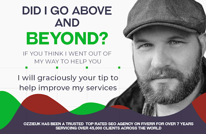 Accept your tip if you think i have done you a great job by Ozzieuk ...