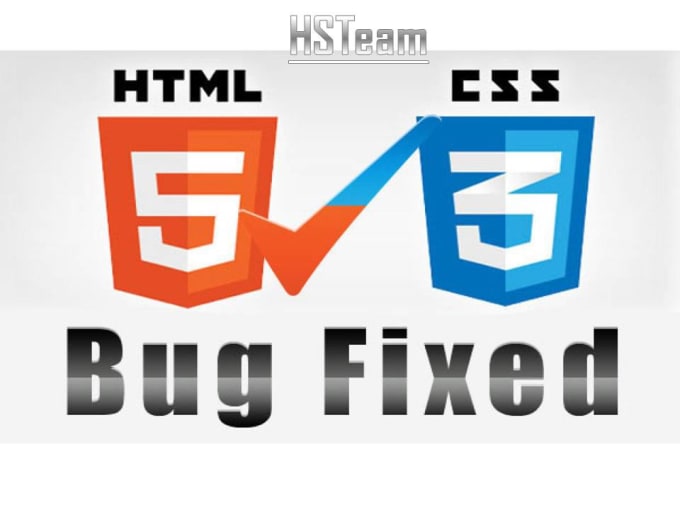 Fix your html and css bugs and errors by Hsteam | Fiverr