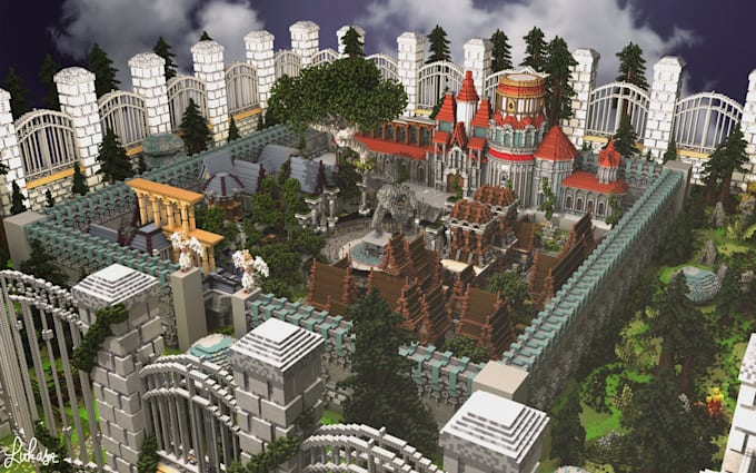 Build any kind of minecraft build, map or spawn by Iuriecanatui | Fiverr