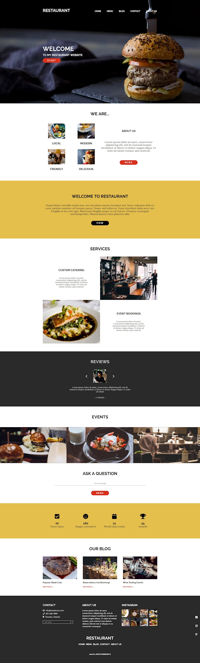 Convert your psd to html css javascript by Clarsena | Fiverr