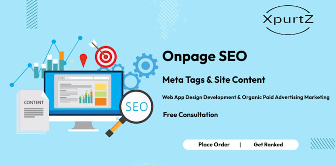 Do onpage seo meta tags and site content by Ispaces | Fiverr