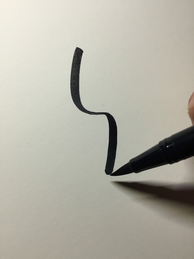 Turn your sentence into calligraphy by Nickstassen | Fiverr