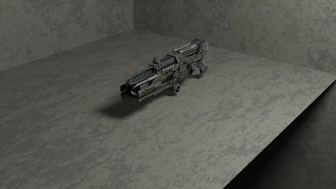 Create a realistic weapon for your game by Umair_mughal | Fiverr