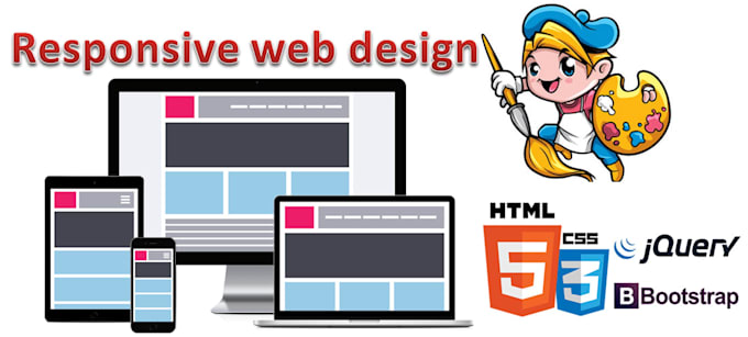 Design your website in html, css and bootstrap by Padieuphrates | Fiverr