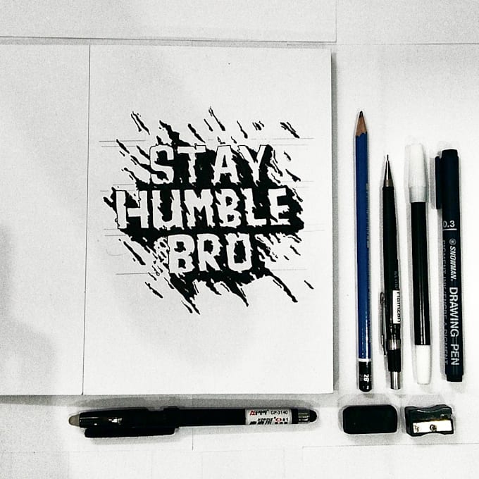 Draw beautiful hand lettering dan graphic design by Crewzah | Fiverr