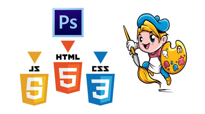 Convert psd to html css by Padieuphrates | Fiverr