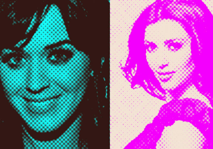 Give your portrait a dotted effect by Photoshop4fun | Fiverr