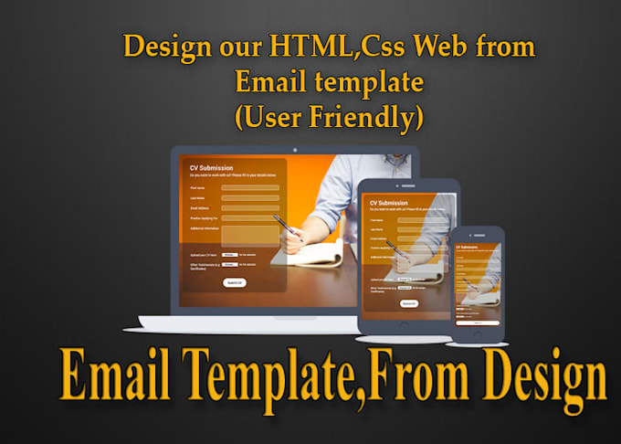 Create html form, web form, responsive design by Zannsha_jerin07 | Fiverr