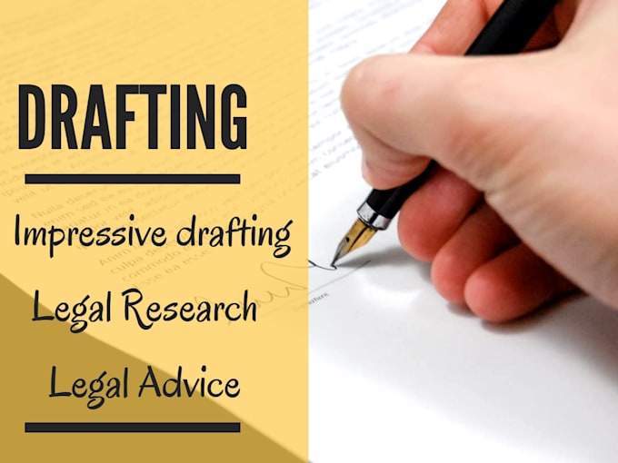 Do best legal drafting and research by Murtaza_khokhar | Fiverr