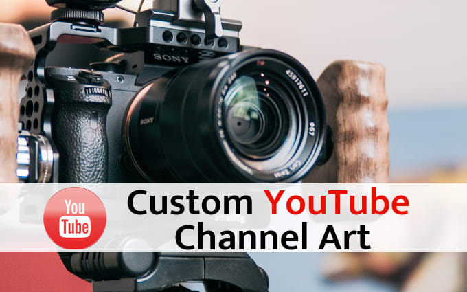 Design custom youtube channel art by Caffandconquer | Fiverr